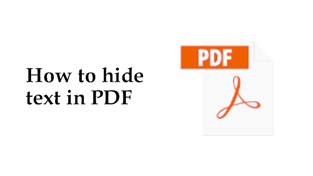 How To Hide TEXT In PDF WPS PDF Blog