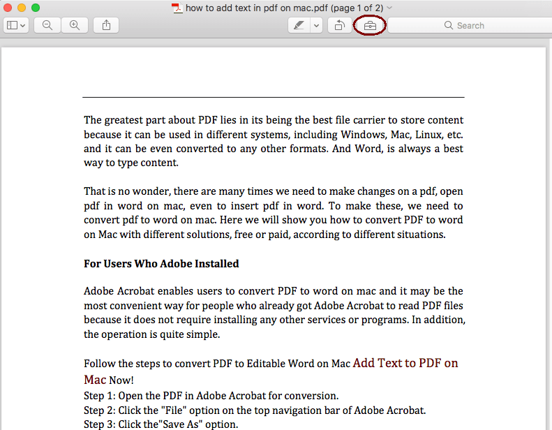 How To Add Page Number To PDF On Mac WPS PDF Blog