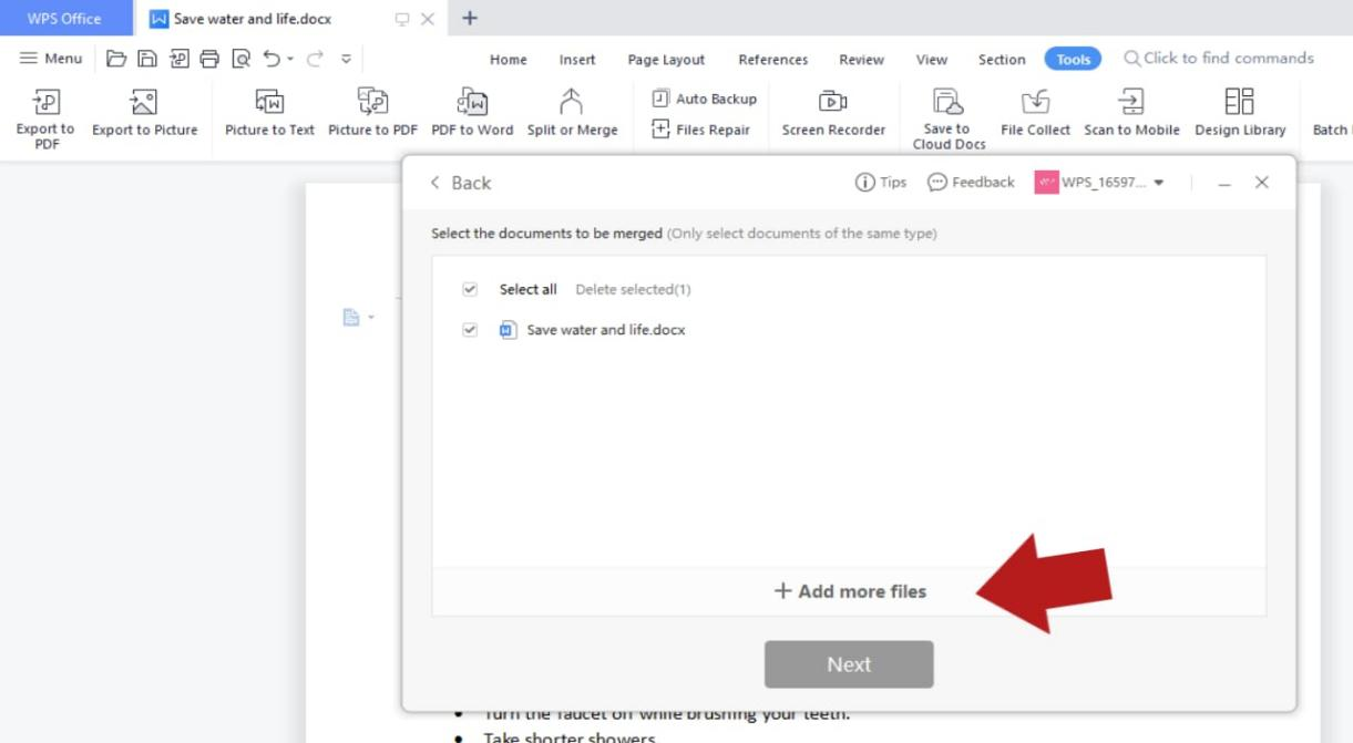 How To Convert Multiple Word Documents To PDF In WPS Office WPS PDF Blog