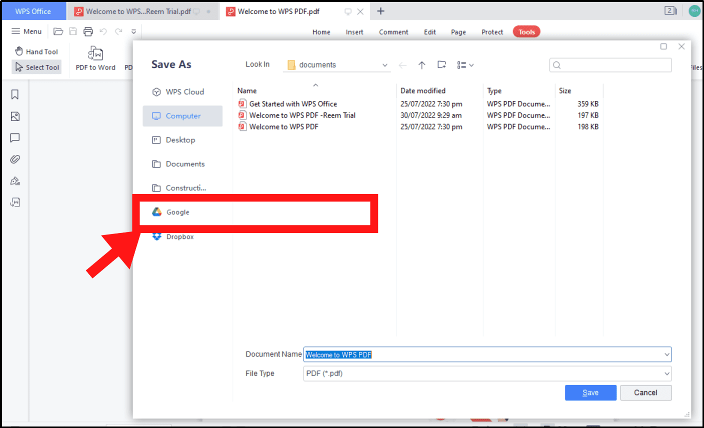 How To Convert PDF To Google Docs With WPS WPS PDF Blog