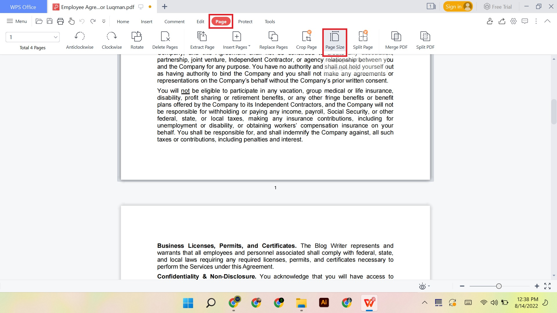Quick Way On How To Resize PDF To A4 Page For Free WPS PDF Blog