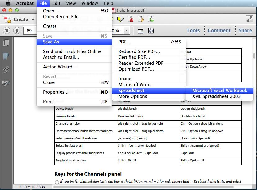 How To Convert PDF To Numbers On Mac WPS PDF Blog