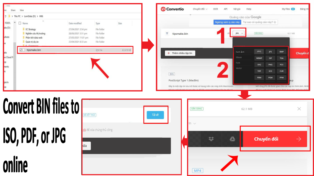 How To Convert BIN File To PDF 2023 Update By Steps WPS PDF Blog
