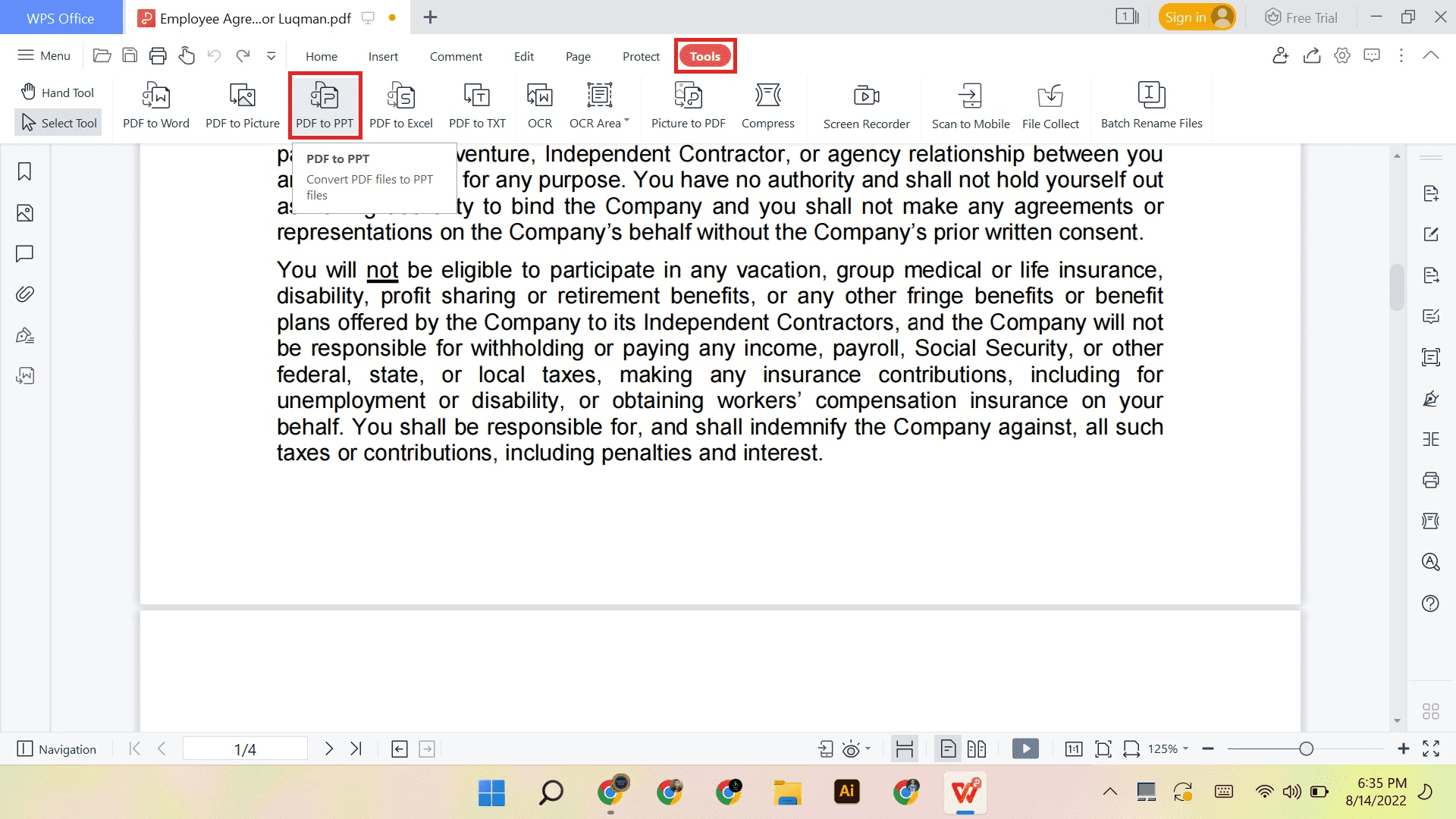How To Export PDF To Powerpoint Online And Offline For Free WPS PDF Blog