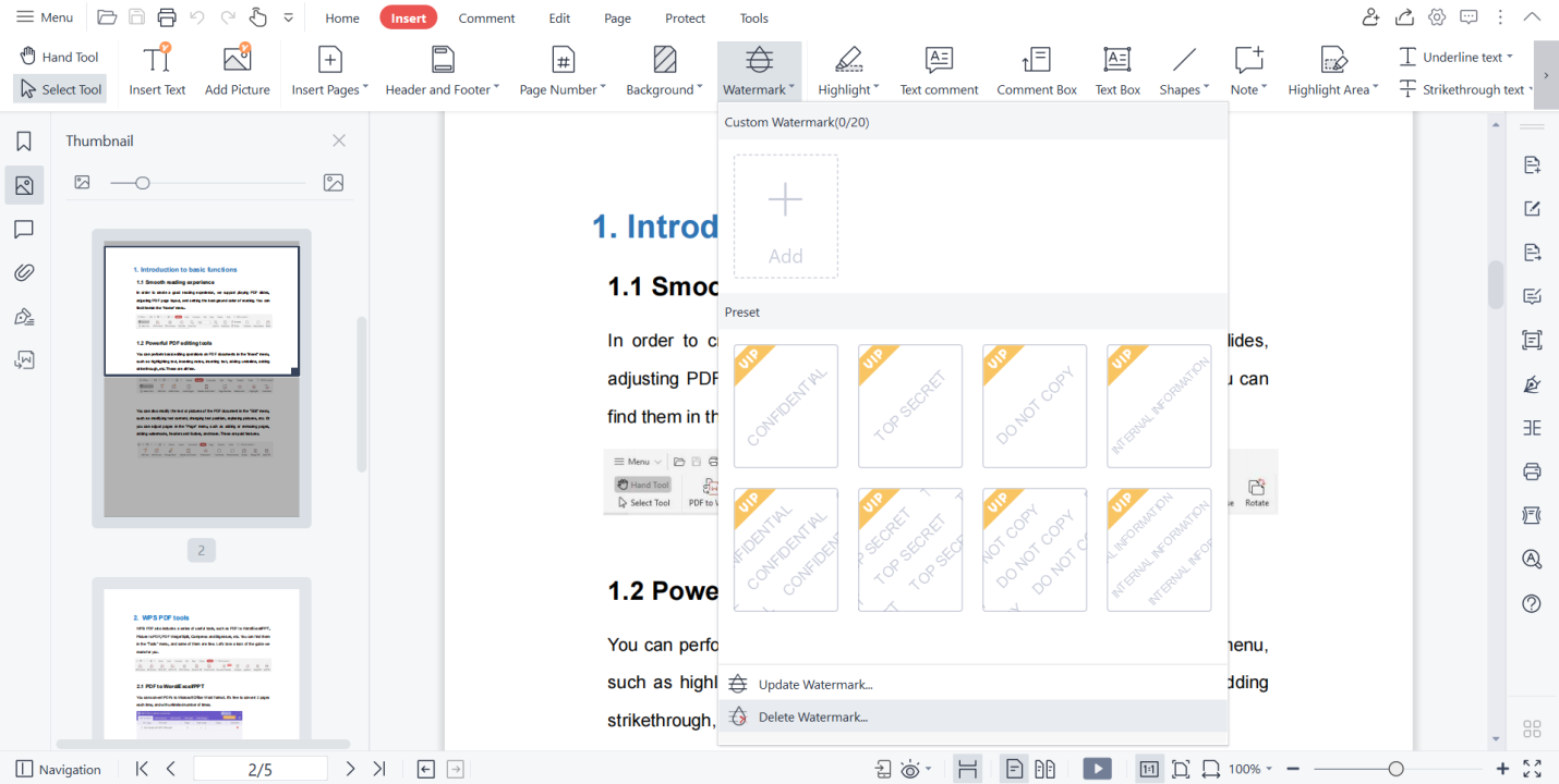 Tips On How To Remove Watermark From PDF WPS PDF Blog