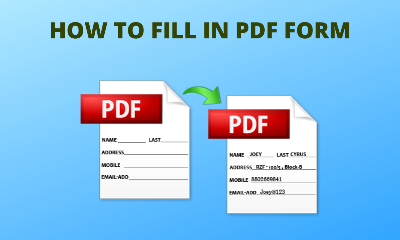 Best Methods On How To Fill In PDF Form In 2022 WPS PDF Blog