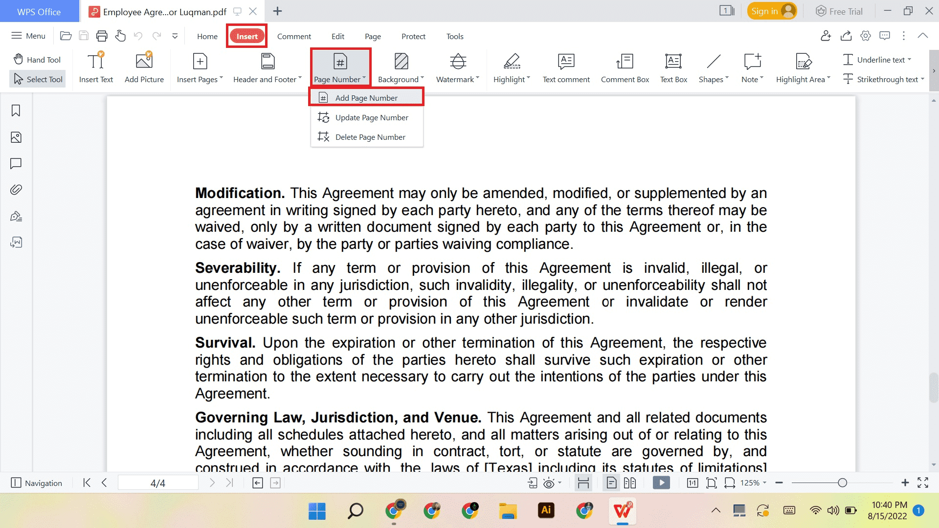 Step By Step Guide On How To Change Page Numbers In PDF WPS PDF Blog