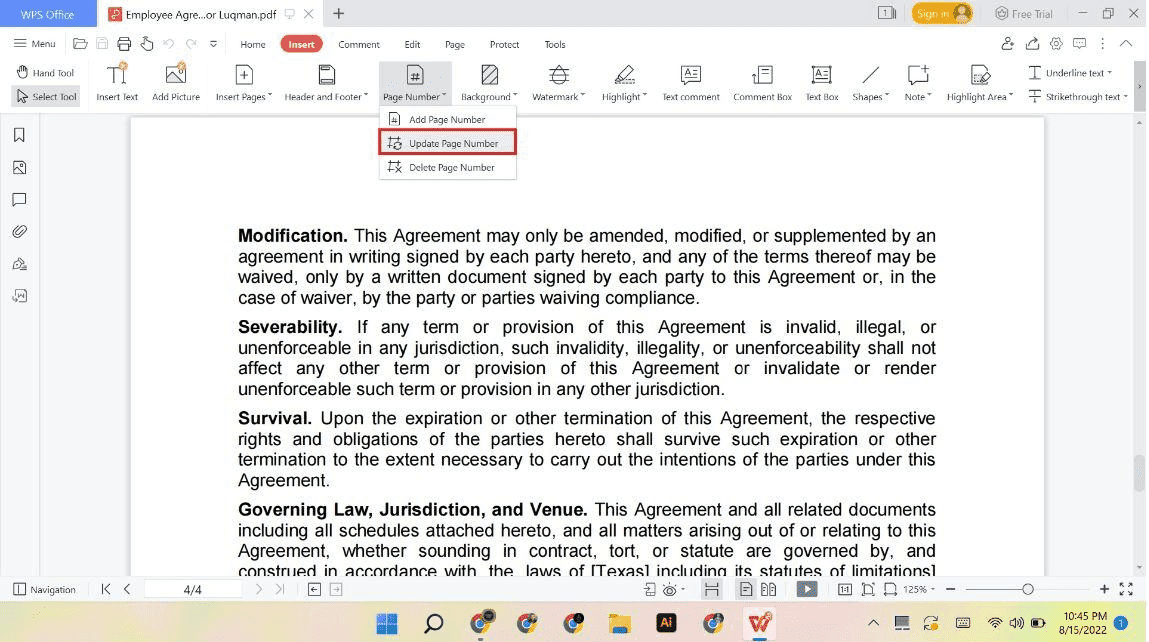 Step By Step Guide On How To Change Page Numbers In PDF WPS PDF Blog