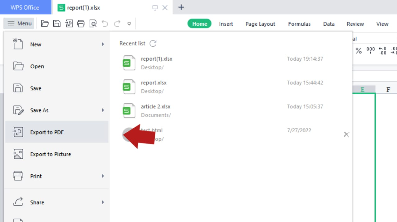How To Turn Excel Into PDF In WPS Office WPS PDF Blog